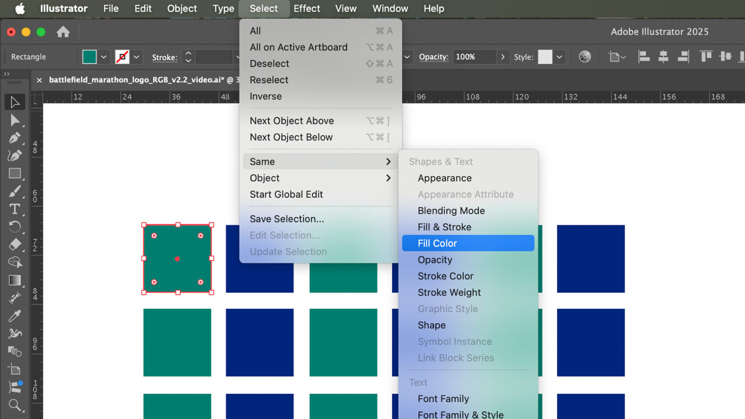 How to Select the Same Color in Adobe Illustrator: A Step-by-Step Guide ...